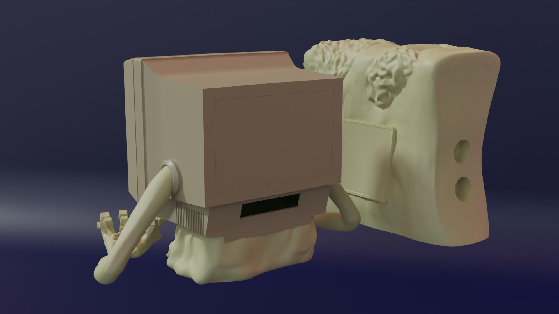 Winslow Xp Inspired Statue STL File (digltal FILE ONLY Not Physical ...
