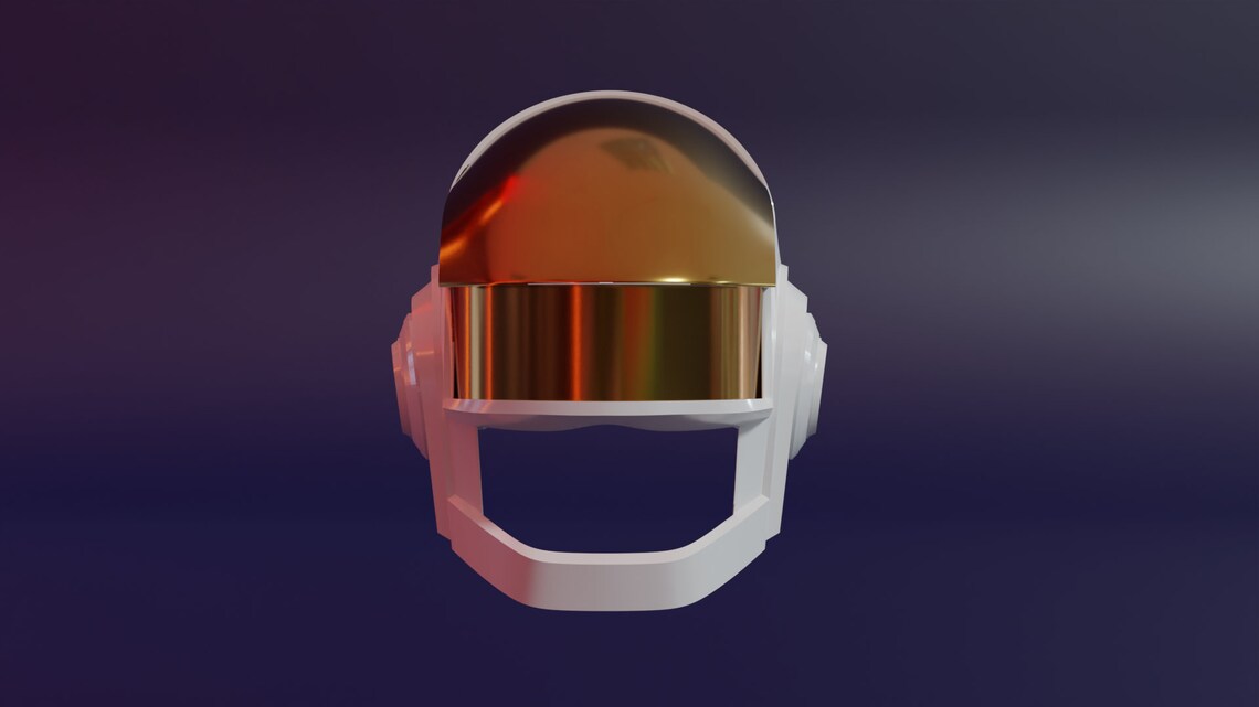 Daft Punk Infinity Repeating Inspired Helmet Cosplay STL File (digltal ...