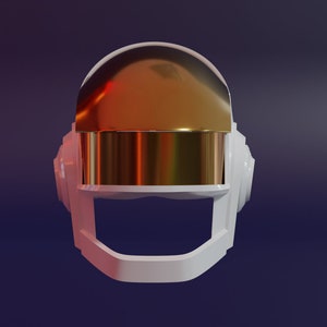 Daft Punk Infinity Repeating Inspired Helmet Cosplay STL File (digltal ...