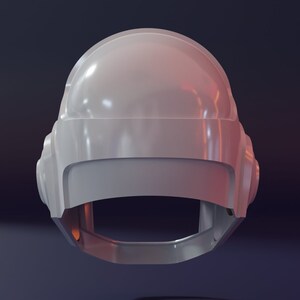 Daft Punk Infinity Repeating Inspired Helmet Cosplay STL File (digltal ...