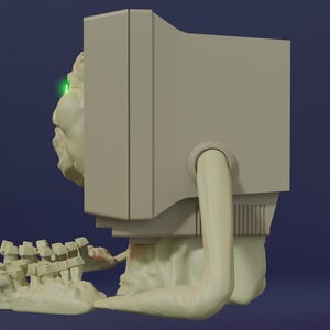 Winslow Xp Inspired Statue STL File (digltal FILE ONLY Not Physical ...
