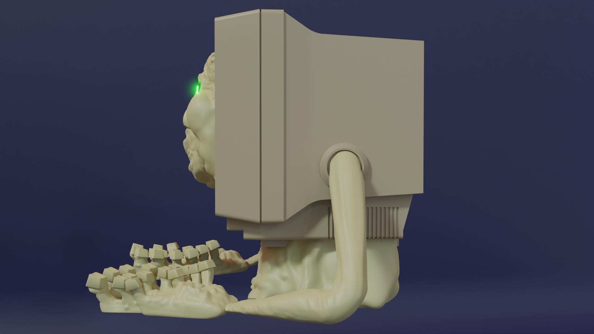 Winslow Xp Inspired Statue STL File (digltal FILE ONLY Not Physical ...