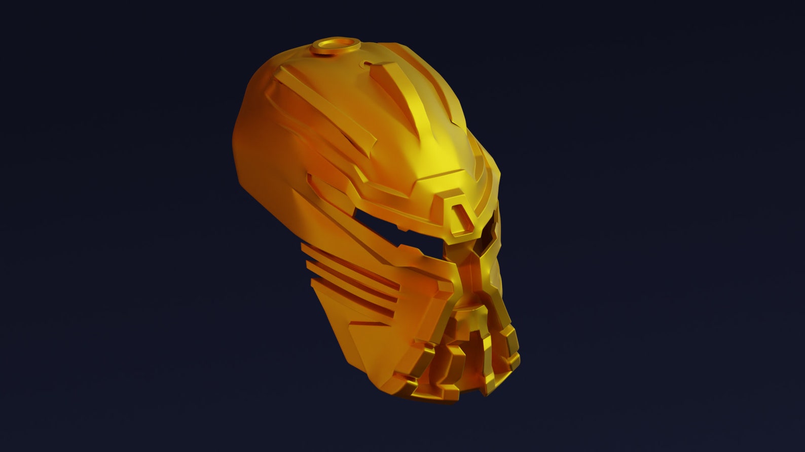 Bionicle Inspired Mata Nui Helmet STL File (digltal FILE ONLY Not ...