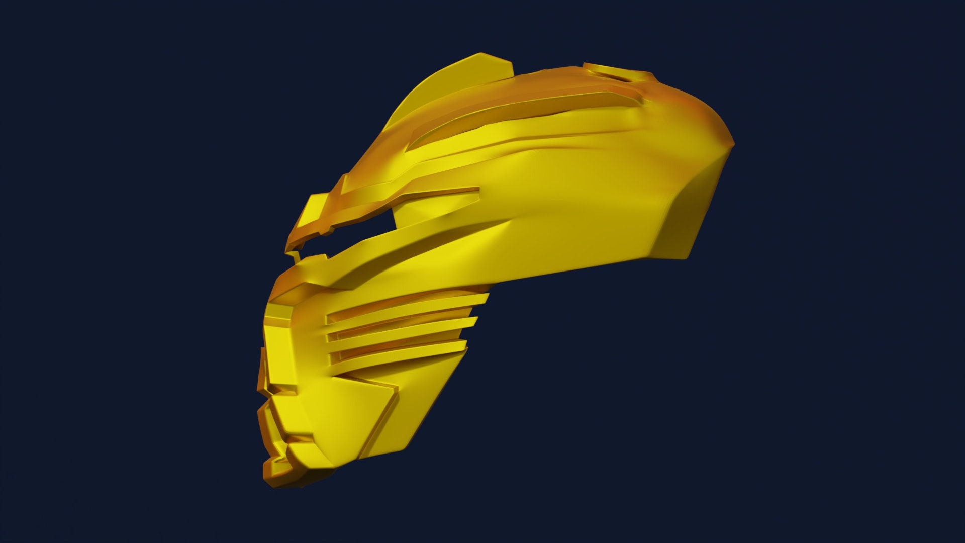 Bionicle Inspired Mata Nui Helmet STL File (digltal FILE ONLY Not ...