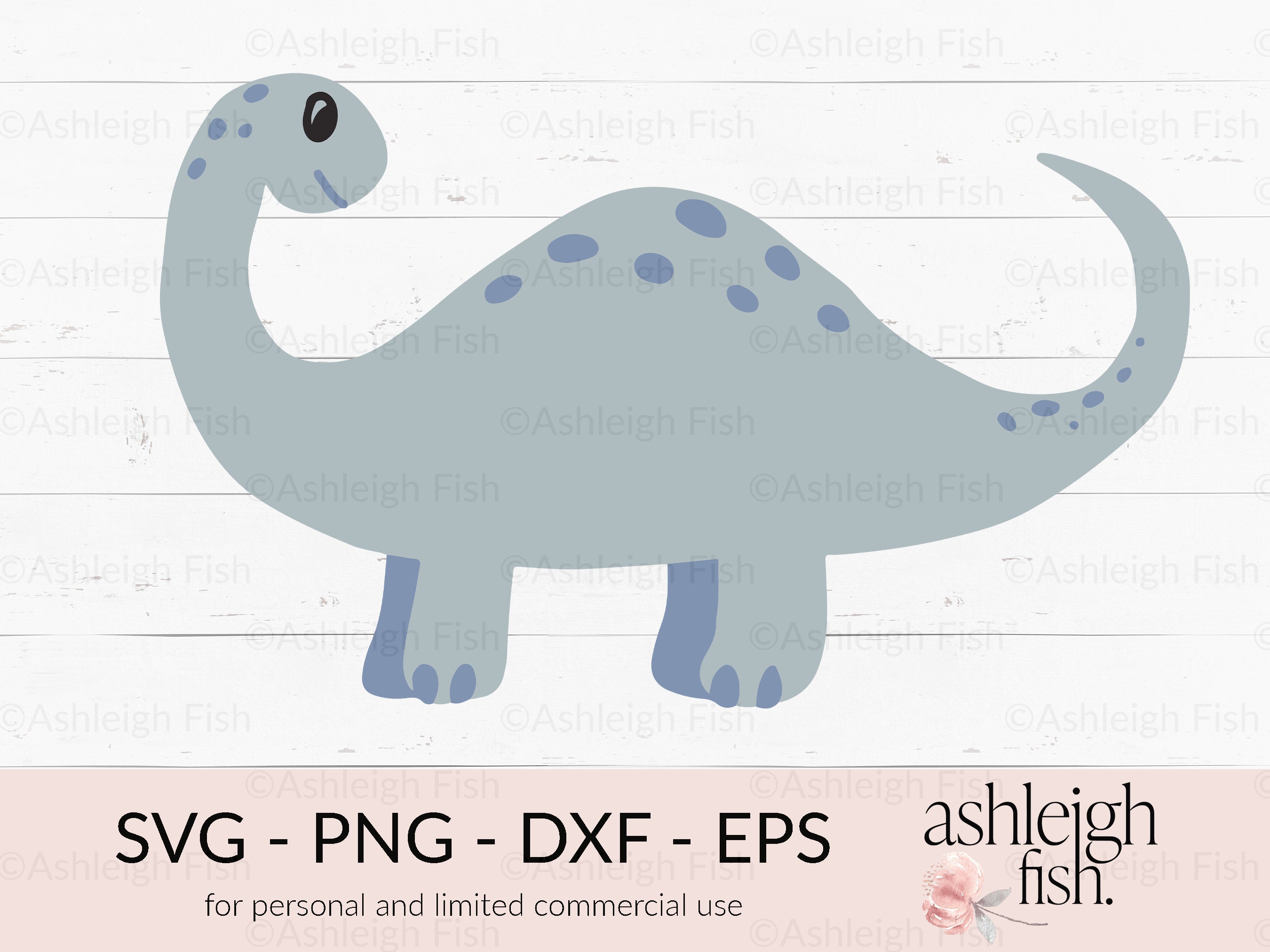 Dinosaur Svg Brontosaurus Cut File Dinosaur Clip Art Cute - Etsy