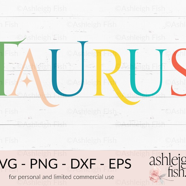 Taurus Svg - Etsy
