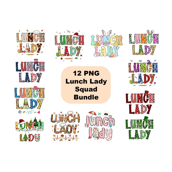 Lunch Lady Halloween Png - Etsy