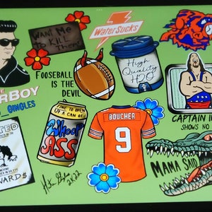 Waterboy Tattoo Flash Print - Etsy