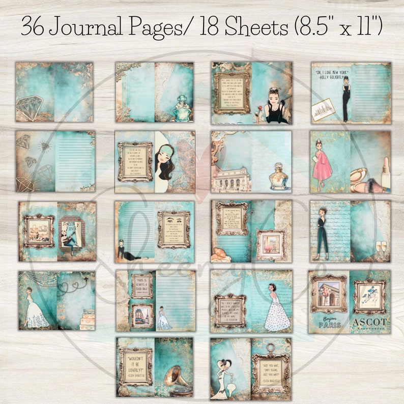 Classic Hollywood Elegant Audrey Hepburn Quotes and Images PRINTABLE ...