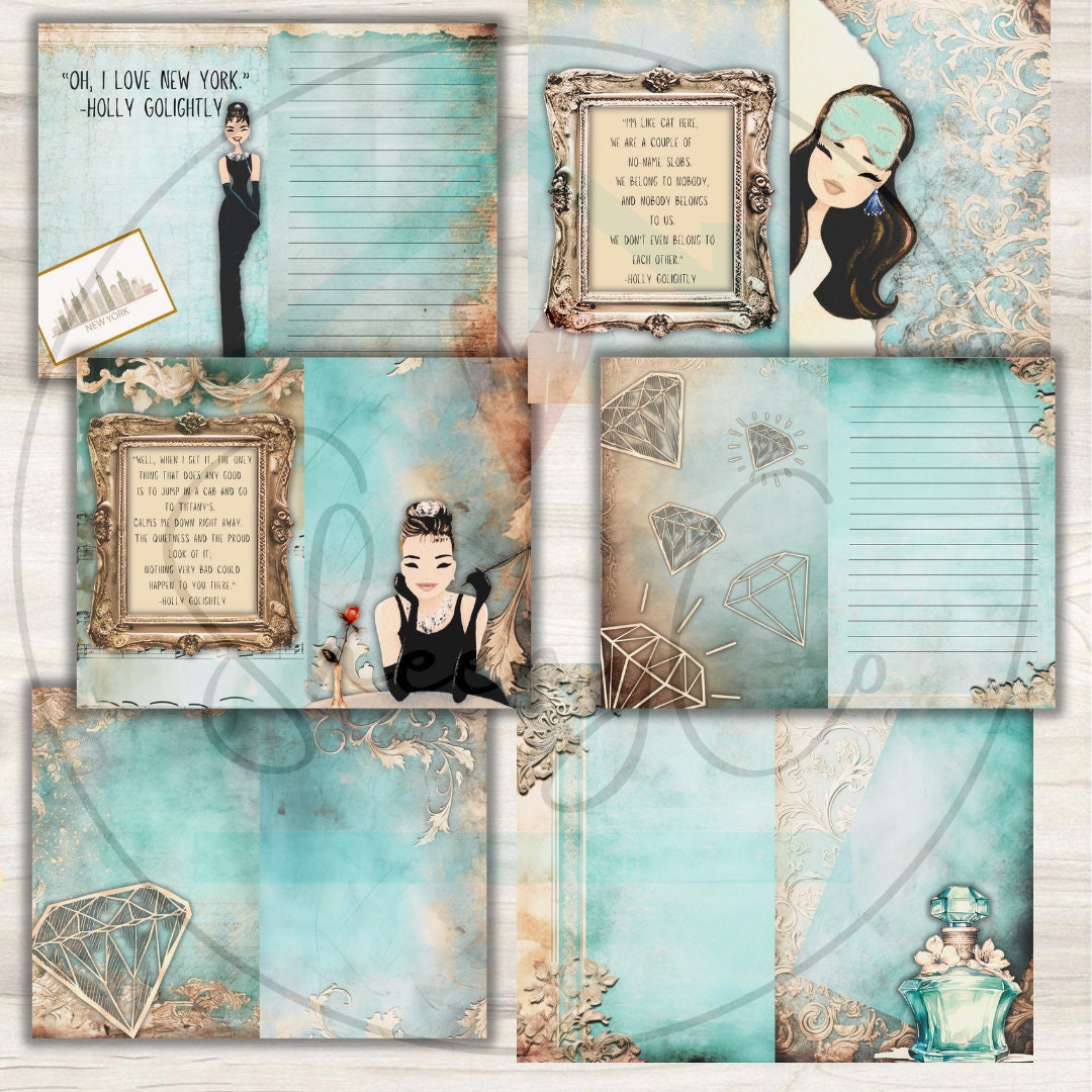 Classic Hollywood Elegant Audrey Hepburn Quotes and Images PRINTABLE ...