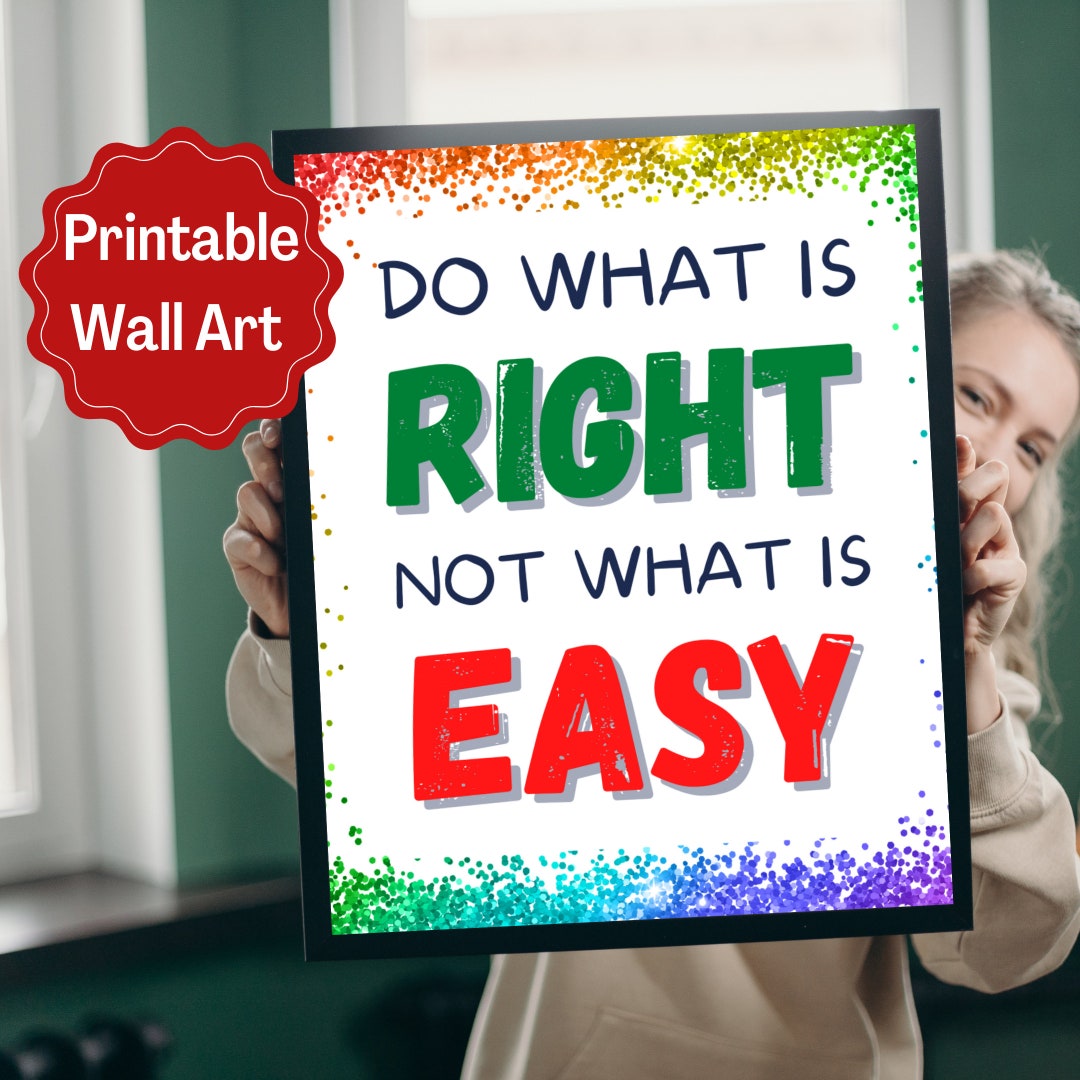 Motivational TEACHER CLASSROOM Back to School PRINTABLE Art Do - Etsy