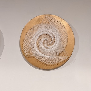 Triangle Spiral String Art - Etsy