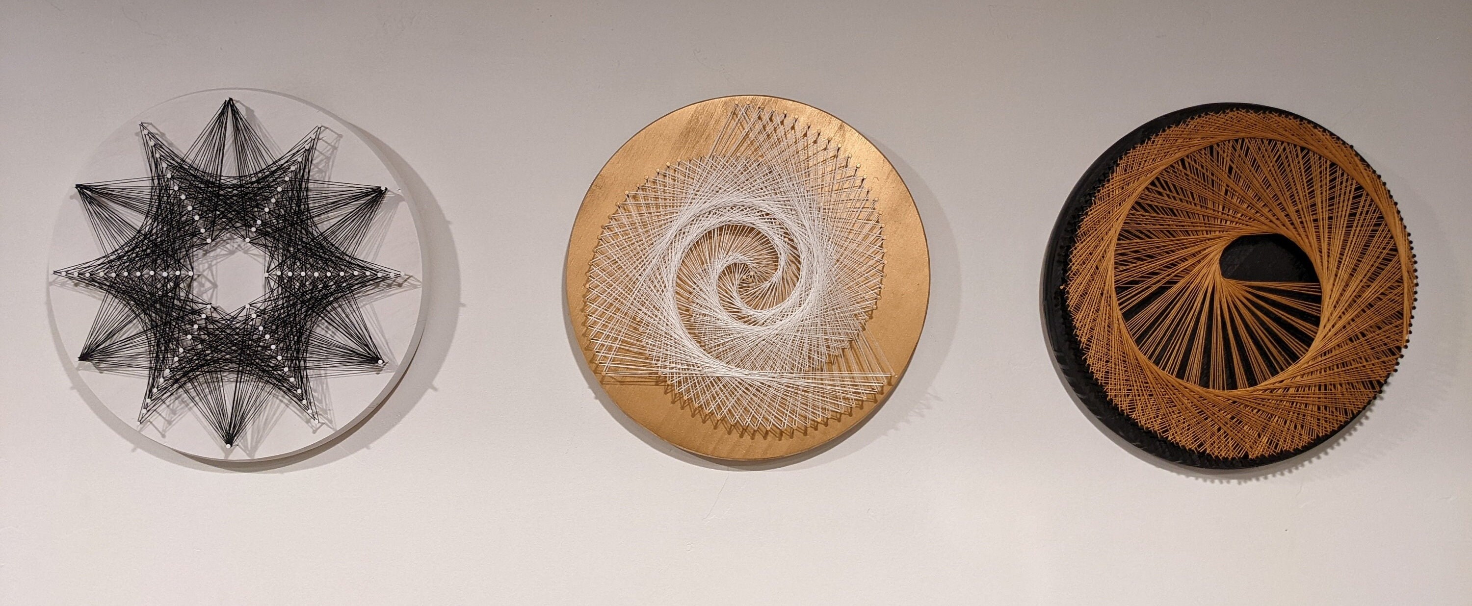 Triangle Spiral String Art - Etsy