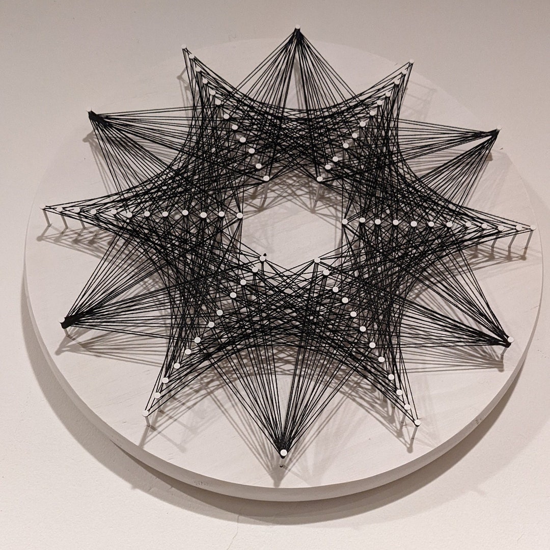 Star Point String Art - Etsy