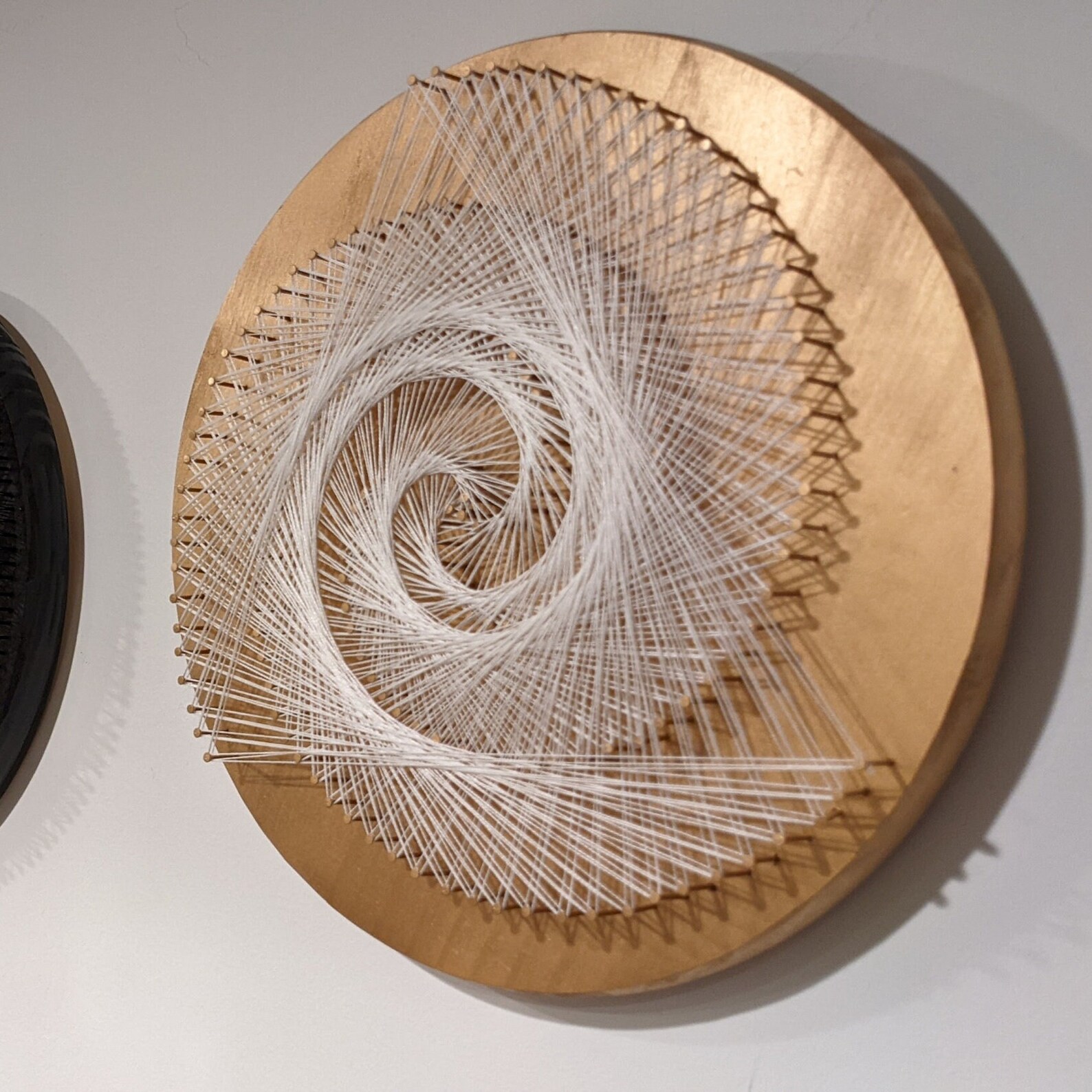 Triangle Spiral String Art - Etsy