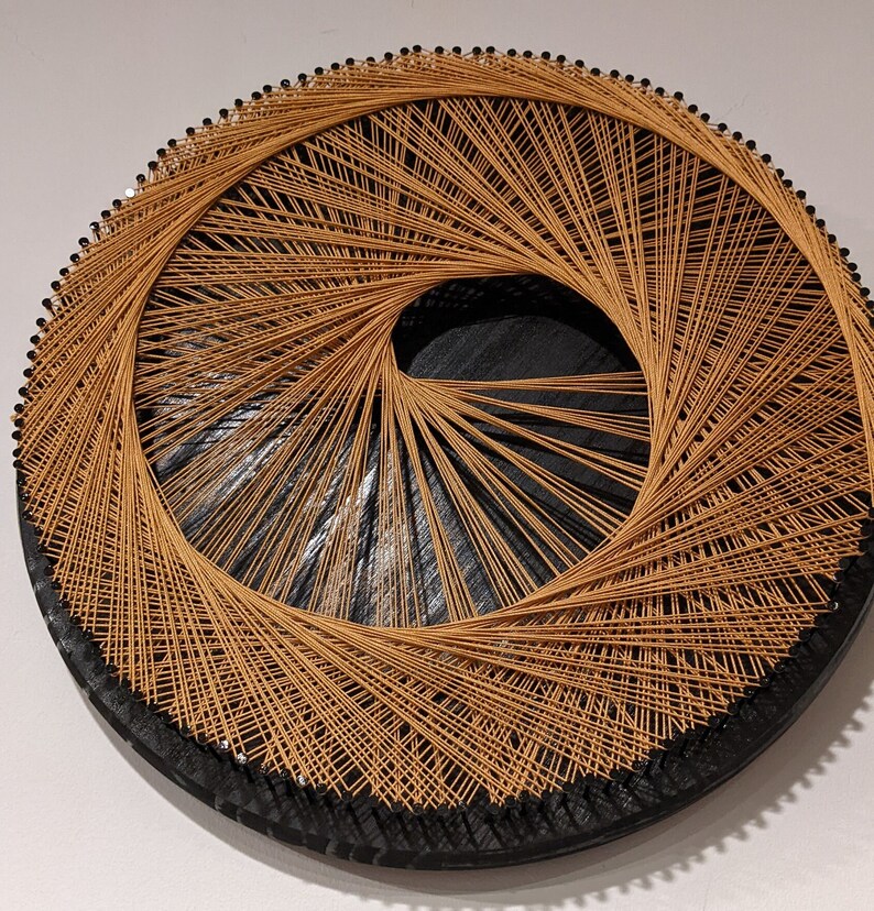 Spiral String Art - Etsy