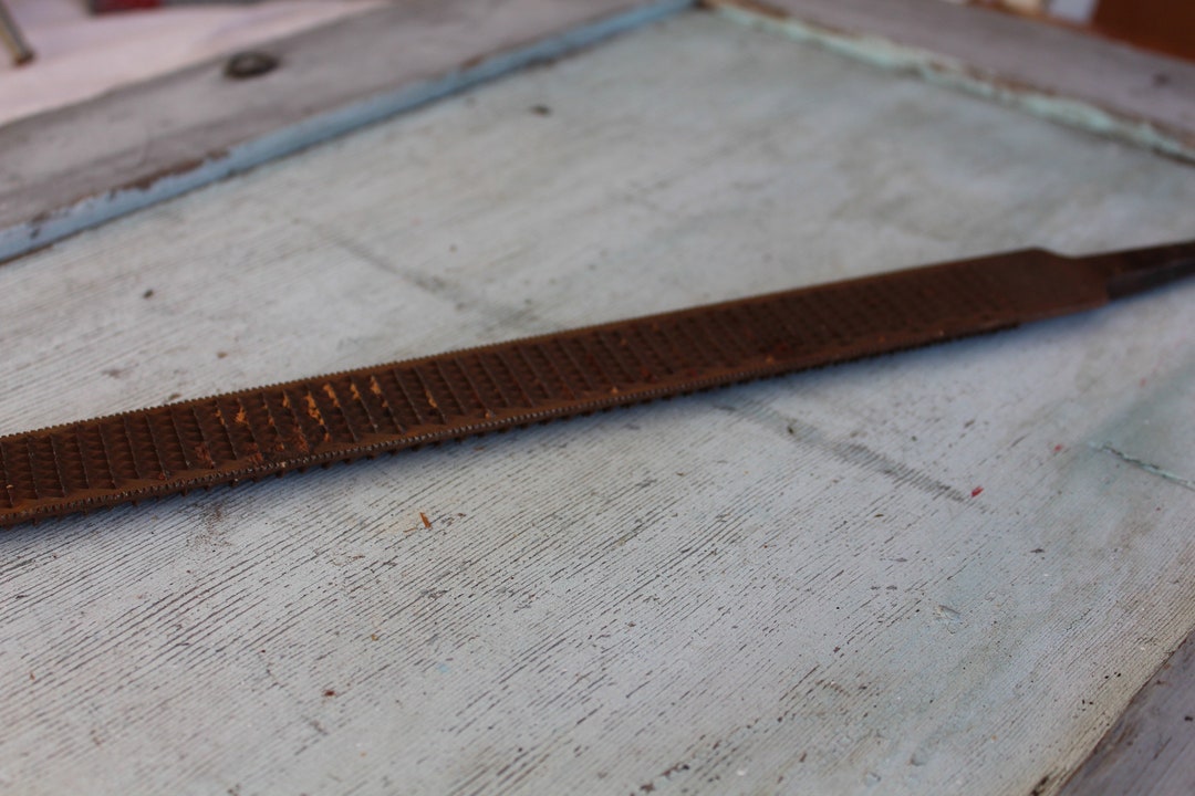 Vintage Nicholson 17.5 Wood File 1/2round - Etsy