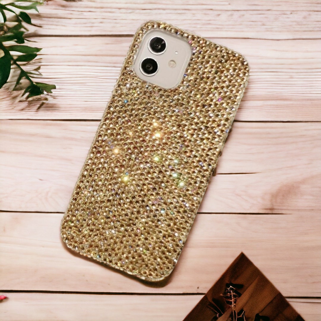 Rhinestone iPhone Case Cover 16 15 14 13 12 Pro Max Plus -full Bling ...
