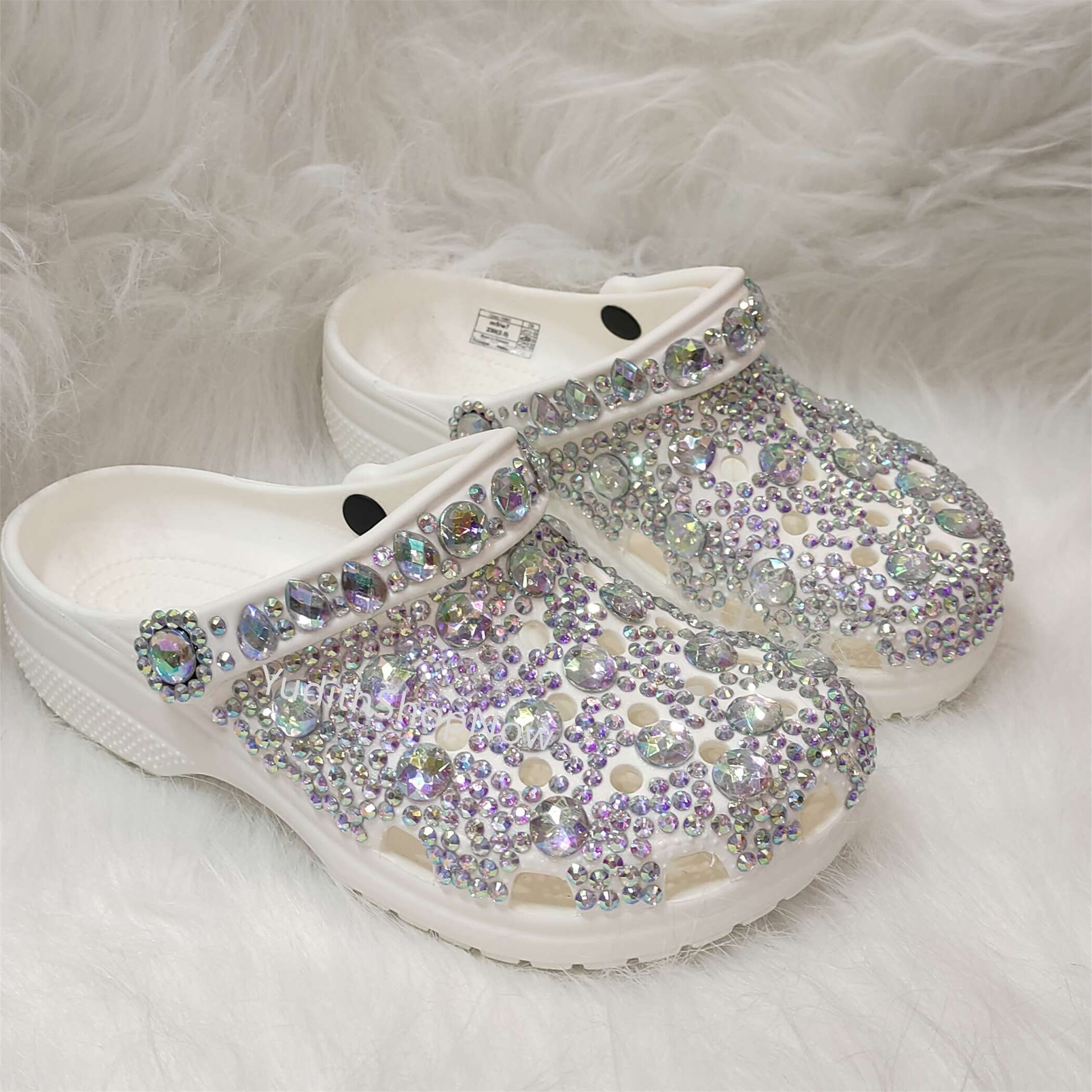 Bedazzled Crocs Rhinestone Crocs Clogs custom Crocs Bling Crocs ...