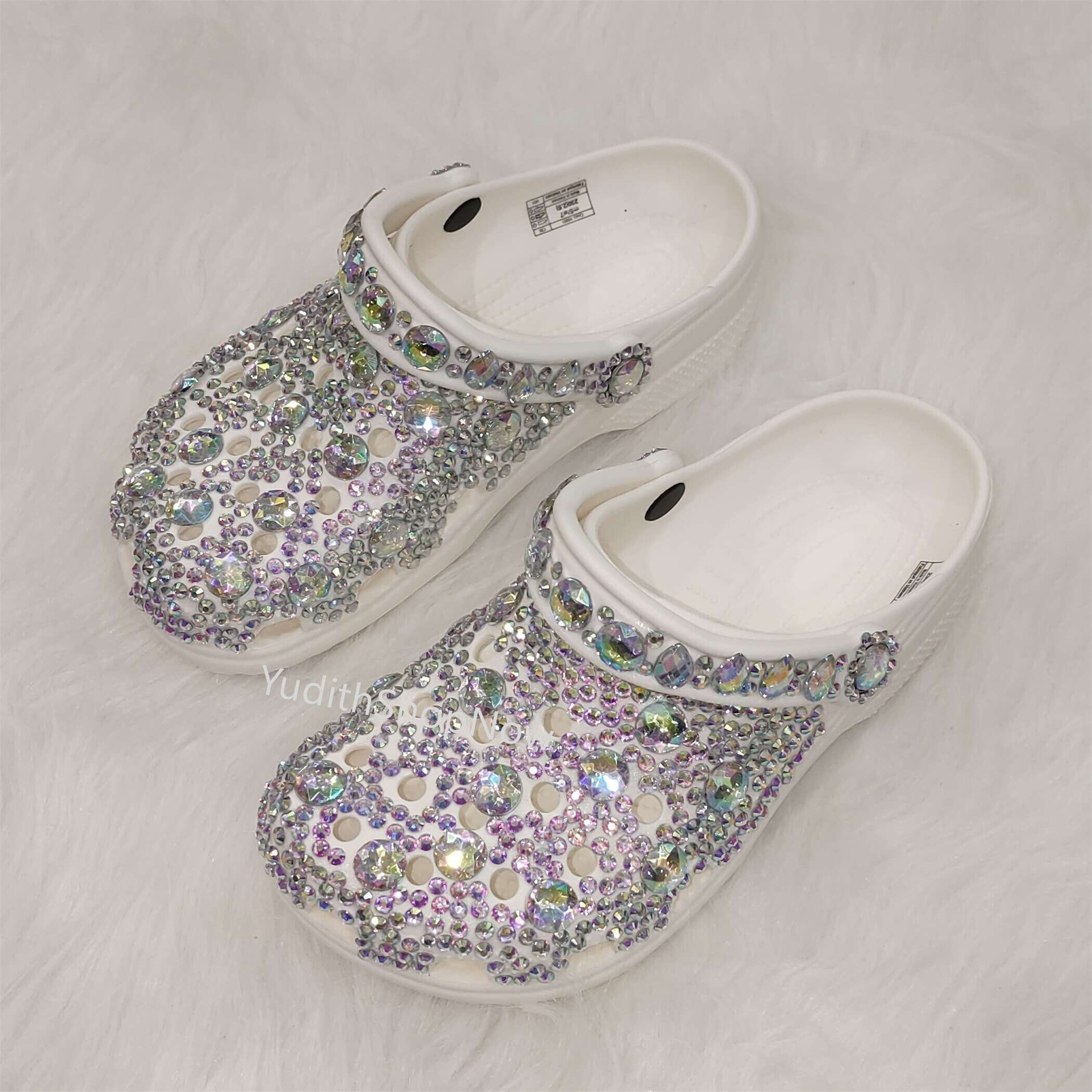 Bedazzled Crocs Rhinestone Crocs Clogs custom Crocs Bling Crocs ...