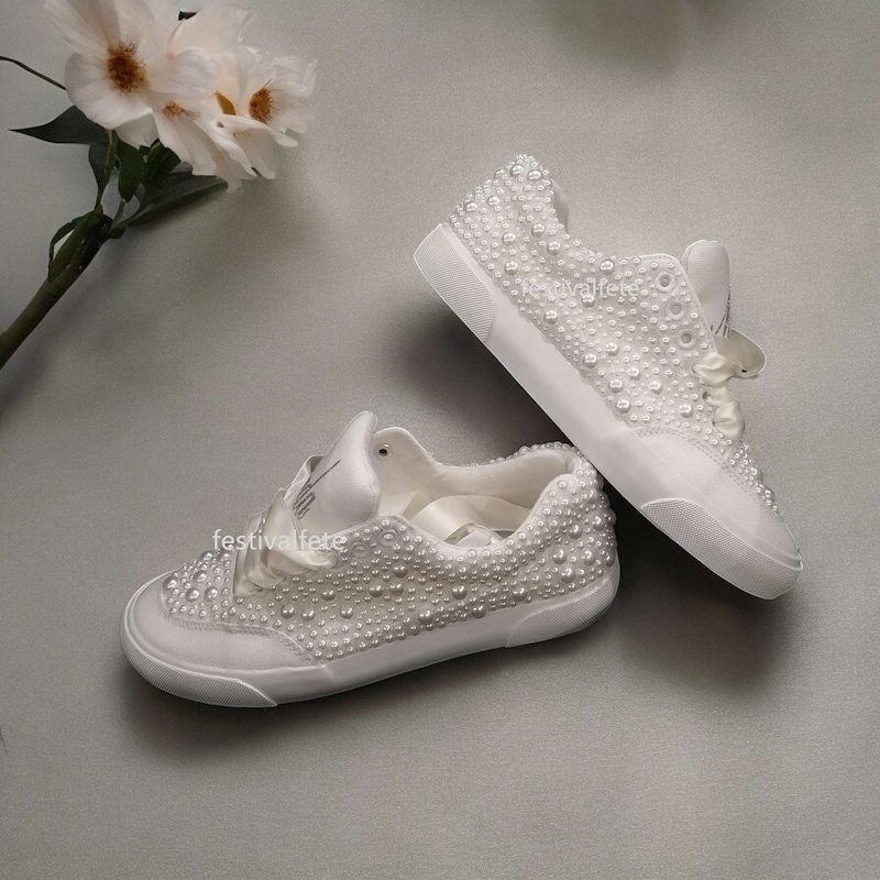 Bridal Sneakers - Etsy