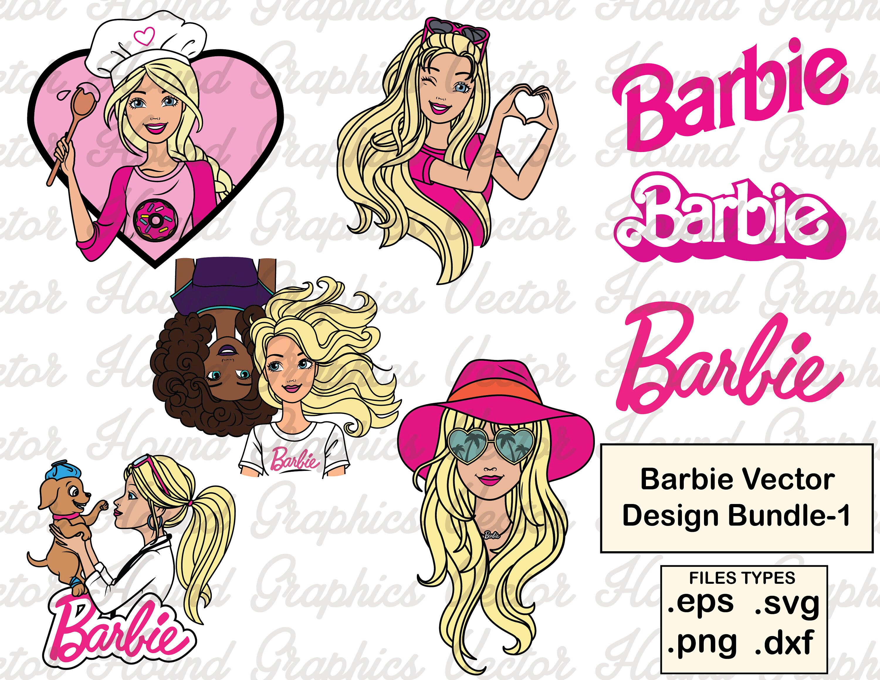 Barbie Doll Vector Png