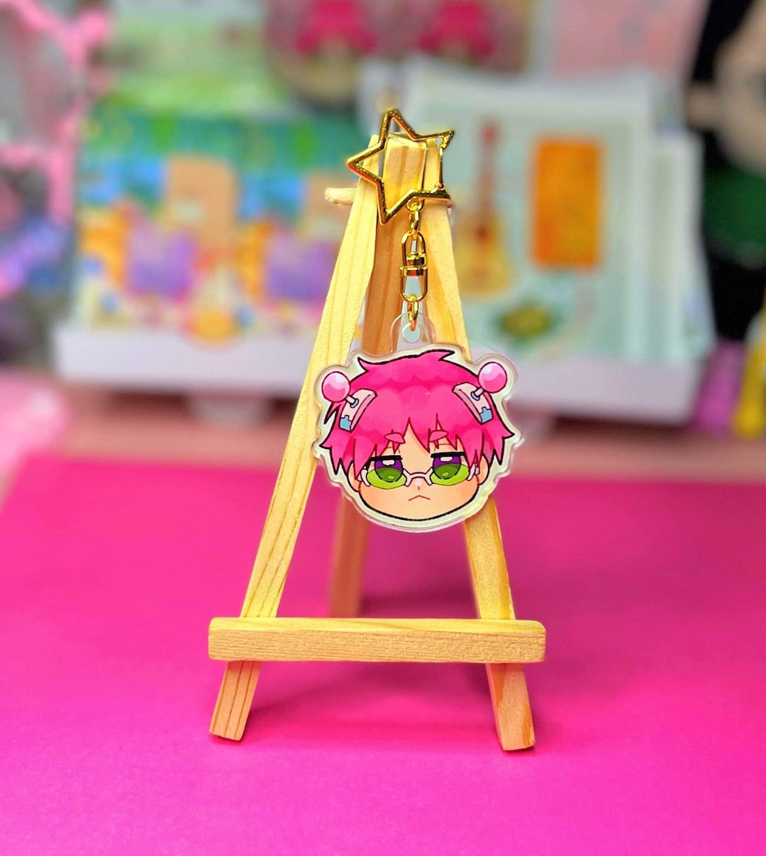 Saiki Kusuo No Sai Nan Handmade Keychain | Anime Lover's Must-have ...