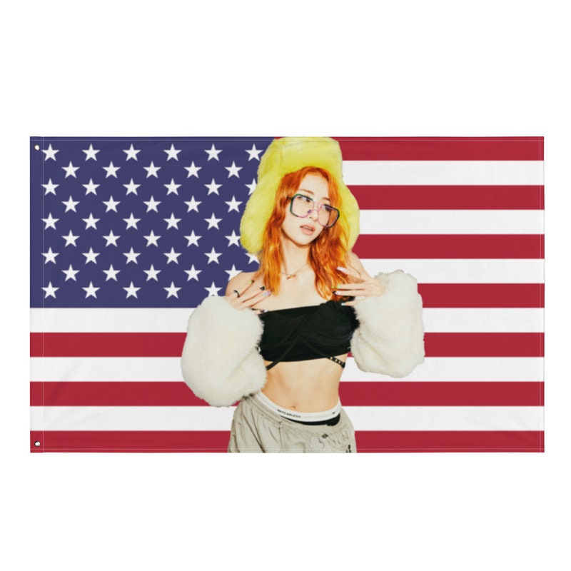 Le Sserafim Yun-jin American Flag full Size - Etsy