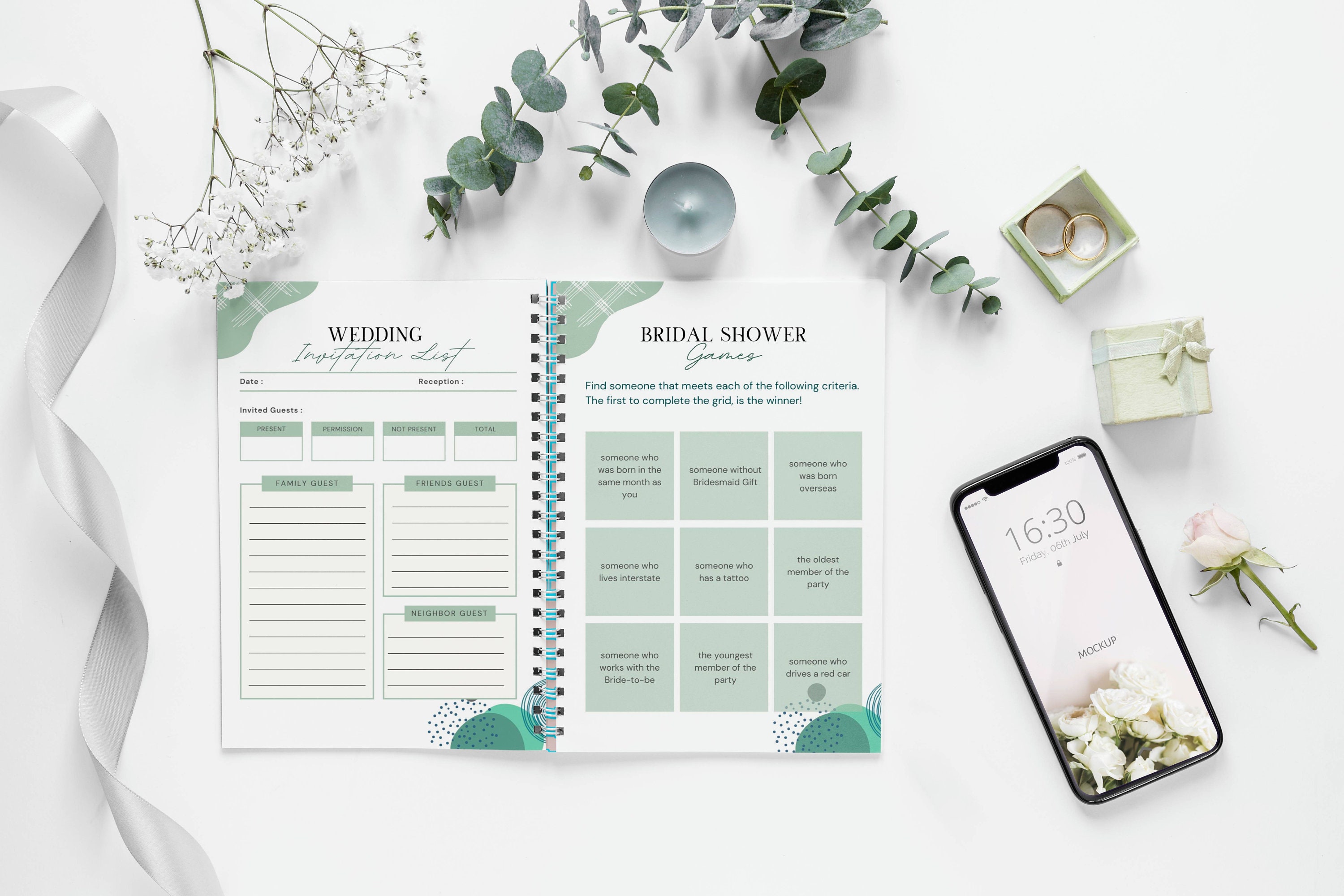 Wedding Planner Printable, Wedding Planning Book, Wedding Planner Kit ...
