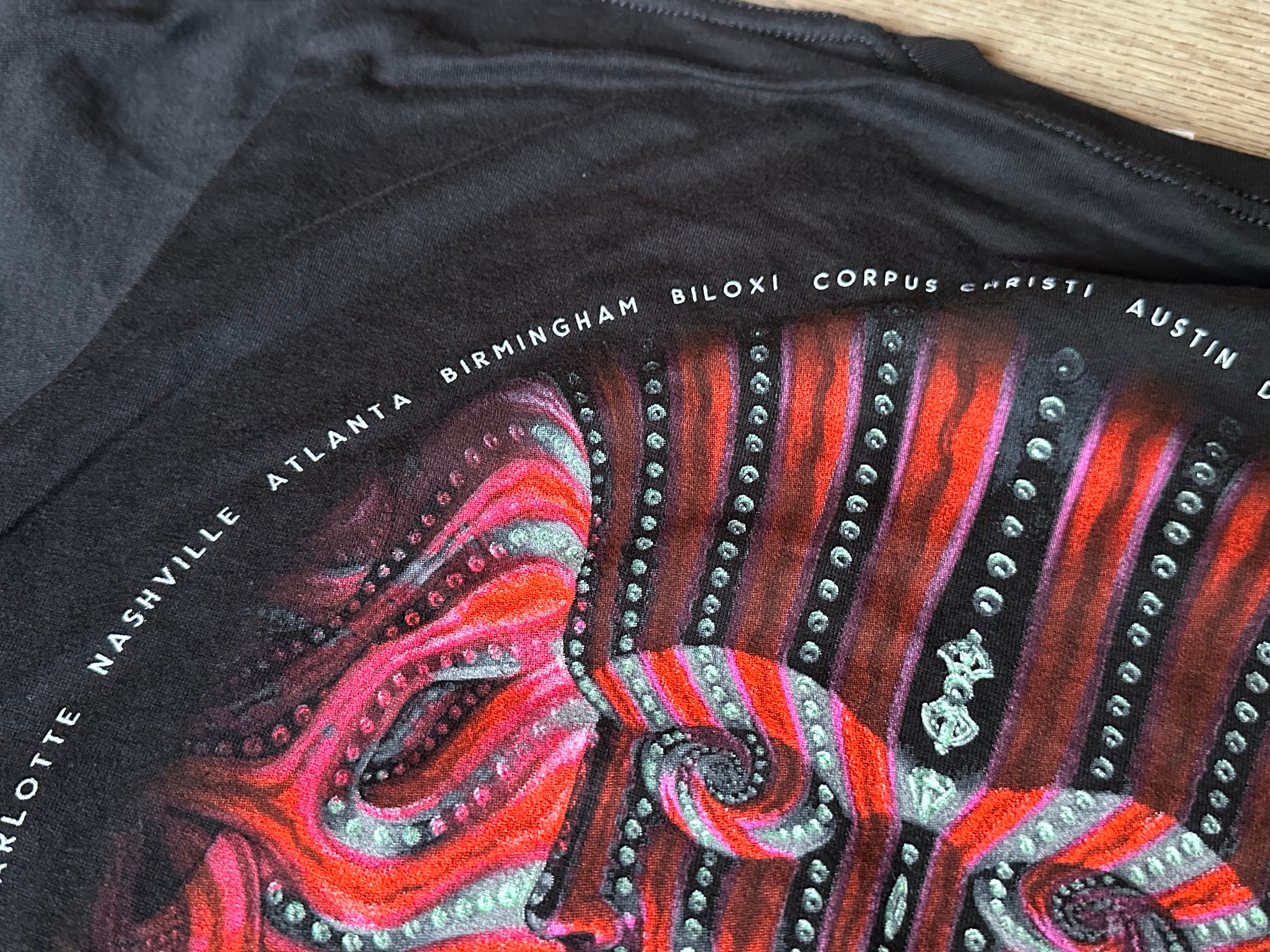 Tool Shirt Fear Inoculum Tour 2024 Winter Tour All Cities OFFICIAL Alex ...