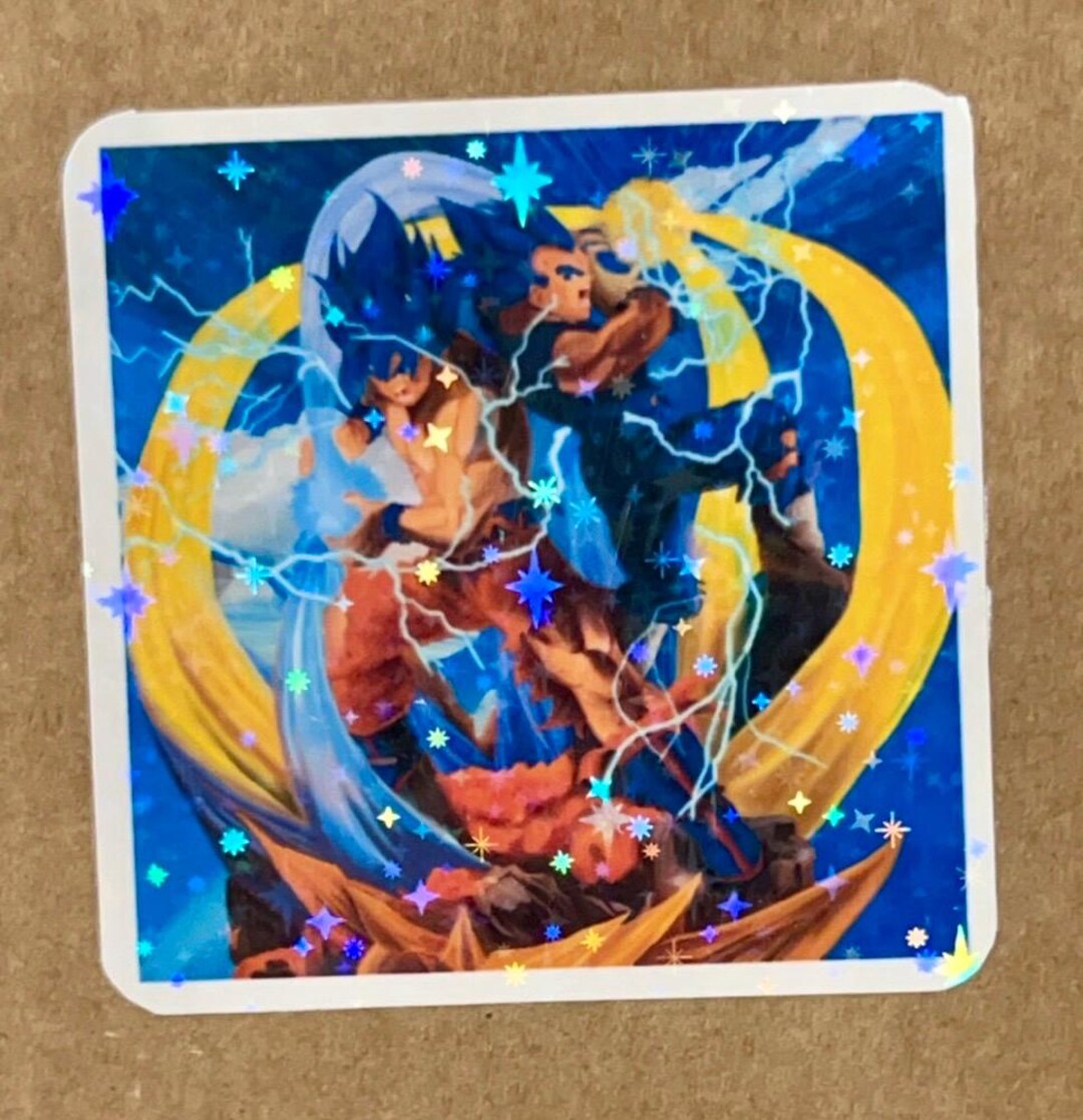 Dragonball Z Goku & Vegeta Sticker - Etsy