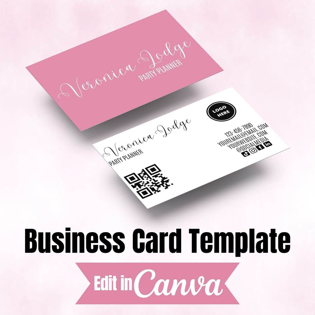Qr Code Business Card, Business Card With QR Code, Qr Business Card ...