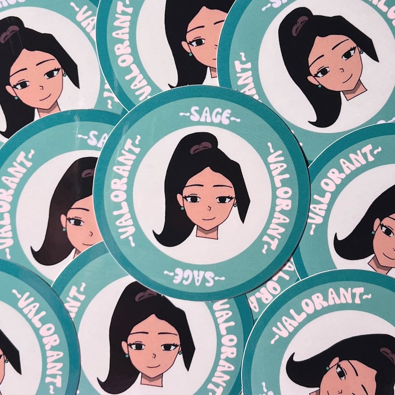 Valorant Main Pfp Sticker Omen Reyna Yoru Sage Neon - Etsy