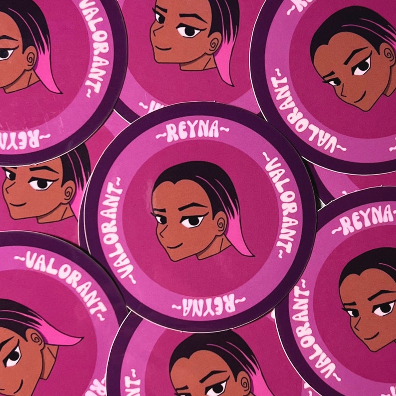 Valorant Main Pfp Sticker Omen Reyna Yoru Sage Neon - Etsy