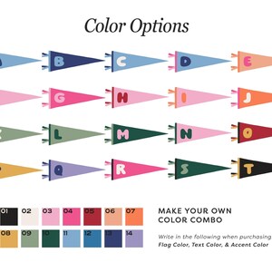 Custom City Pennant Flag Print: Vintage Dorm Decor (digital Download ...