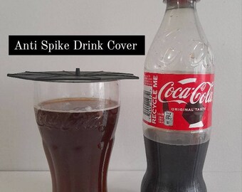 Anti Spike Drink Cover - Etsy UK