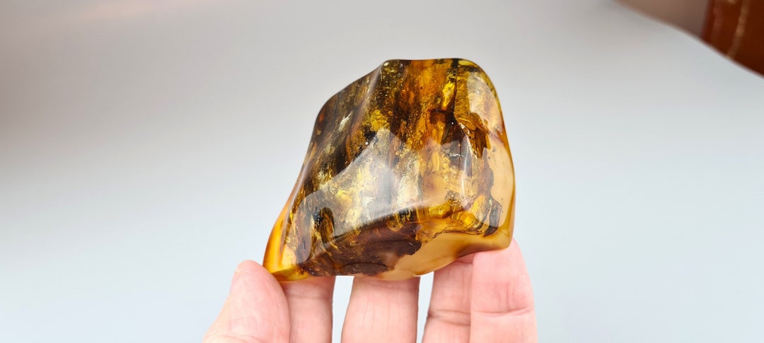 Big Amber Stone, Loose Amber, Rough Natural Baltic Amber, Nice Home ...