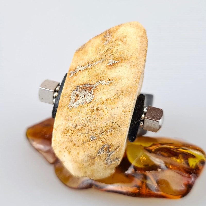 Amber Ring - Etsy