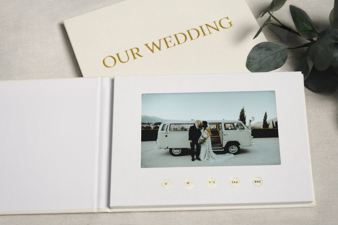 Wedding Video Book Wedding Album Wedding Gift Gift for - Etsy UK