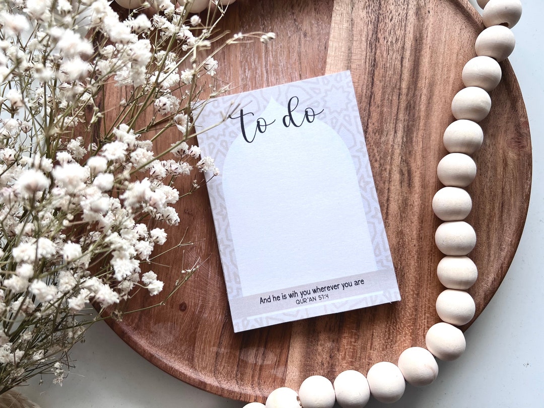 Mini Mosque Notepad With Details Islamic Notepads Islamic Stationery ...