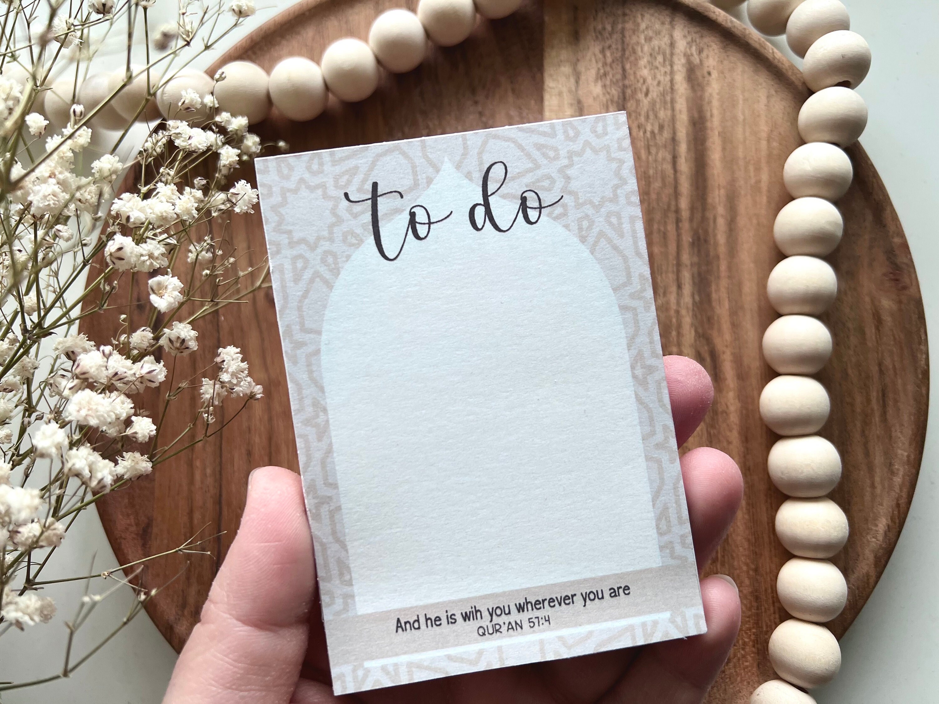 Mini Mosque Notepad With Details Islamic Notepads Islamic Stationery ...