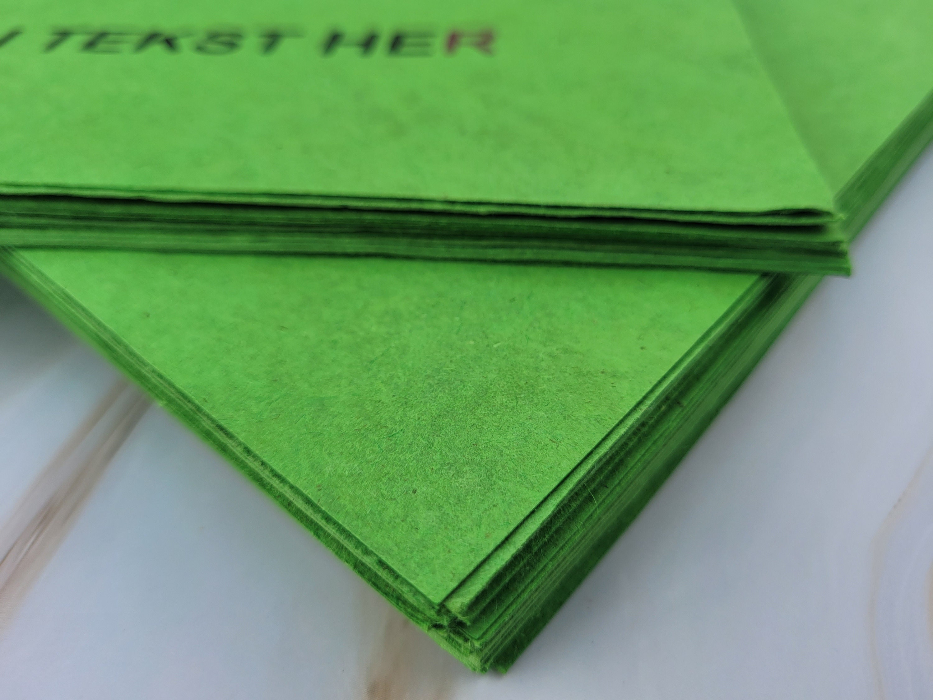 Himalayan Handmade Green Color A4 Paper Sheets Printer Safe - Etsy