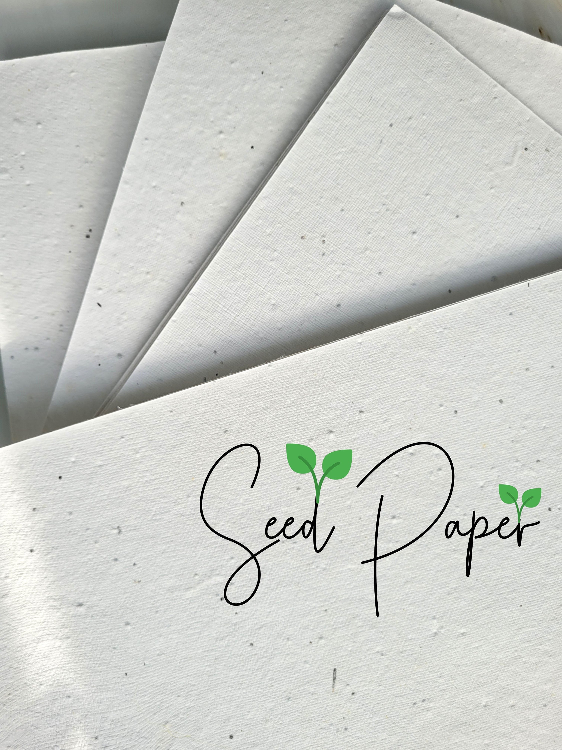 Printable A4 Seed Paper Printer Safe - White Printable Seeded Paper ...