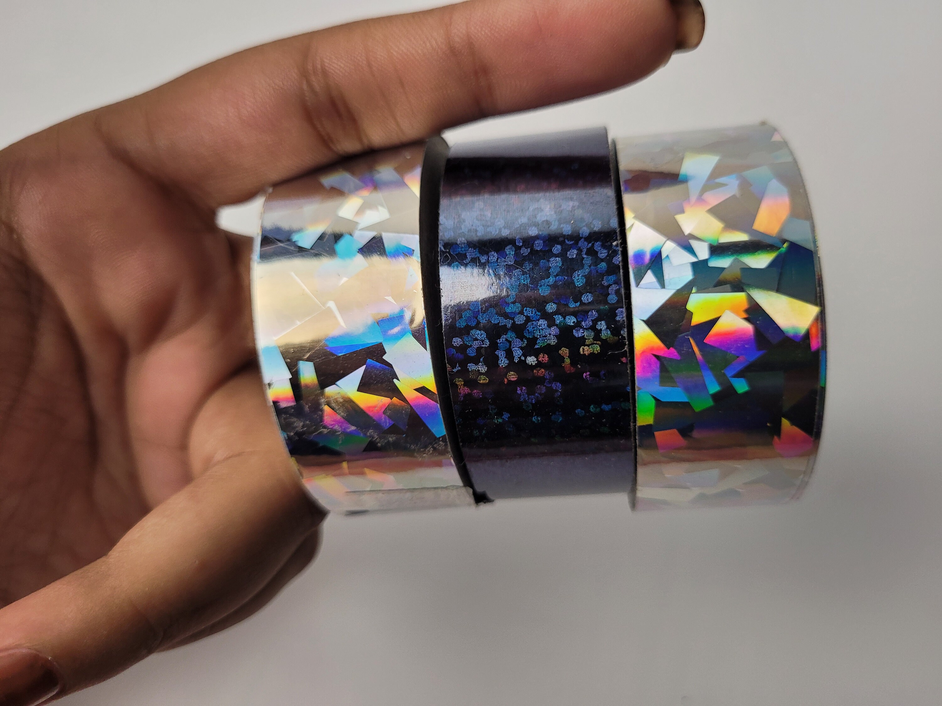 Sequence Holographic Decorative Reflective Tape 3/4" X 40 Feet - Etsy