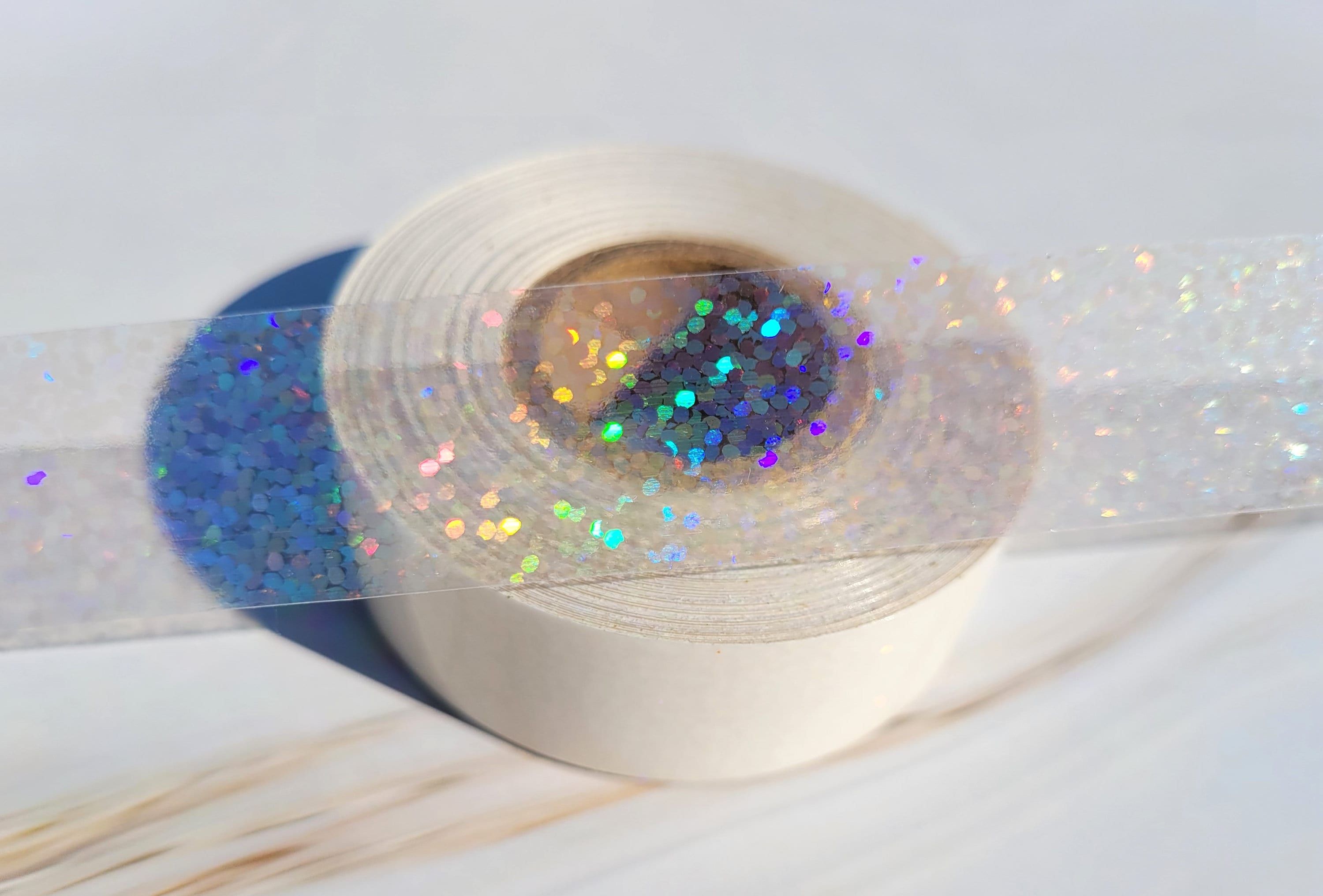 Squint Dots Holographic Transparent Washi Masking Decorative Reflective ...