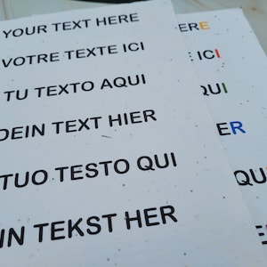 Printable A4 Seed Paper Printer Safe - White Printable Seeded Paper ...