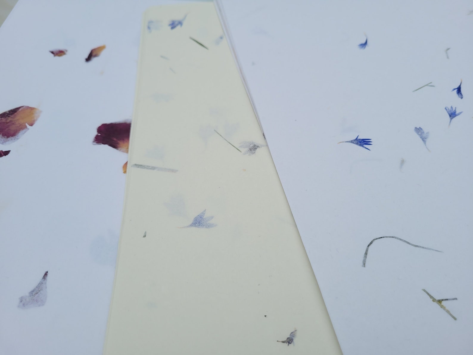 20 X 30 Red Rose Petal Handmade Paper Card Stock - Etsy