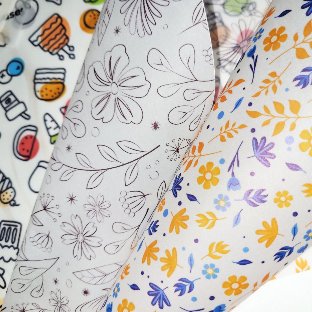 Full Color Custom Logo Tissue Paper, Custom Design Wrapping, Tissue ...