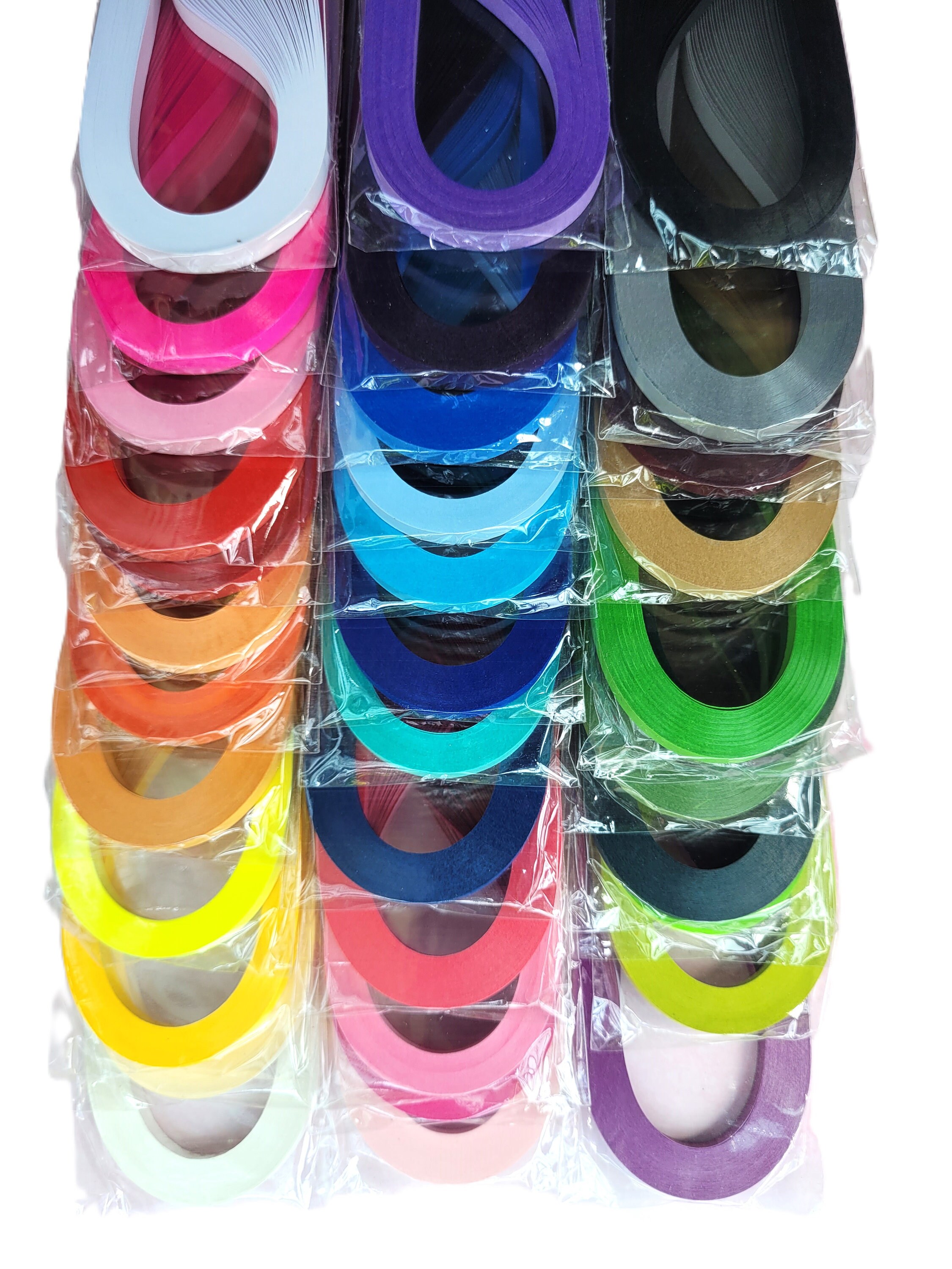 Quilling Paper Strips 3 Mm 110 GSM 35 Color, 100/50 Strip Each Color - Etsy