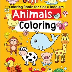 Animal Coloring Book - Etsy